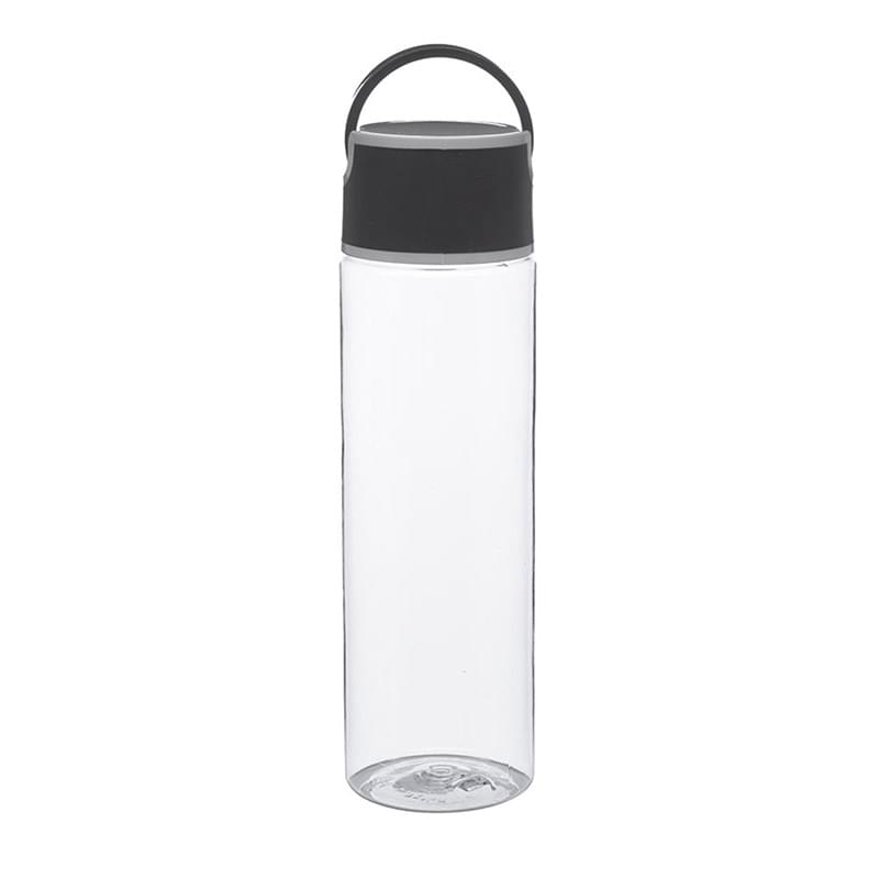 23 oz. BPA free Plastic Sports Water Bottle w/ Carry Handle - Custom printed with your logo ...